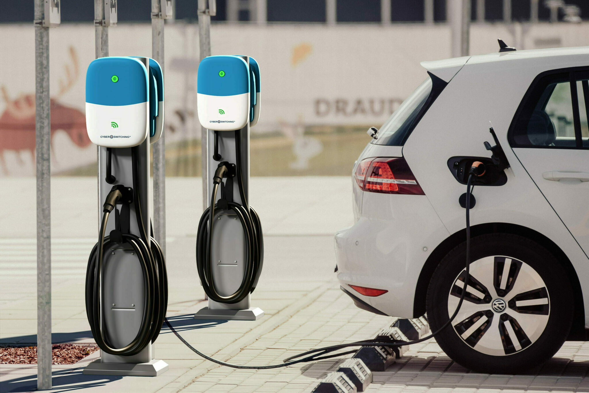 80A Commercial Dual EV Charging station, Dual CSE2 Level-2, RFID ... 80A Commercial Dual EV Charging station, Dual CSE2 Level-2, RFID ...