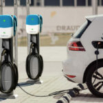 80A Commercial Dual EV Charging station, Dual CSE2 Level-2, RFID ...