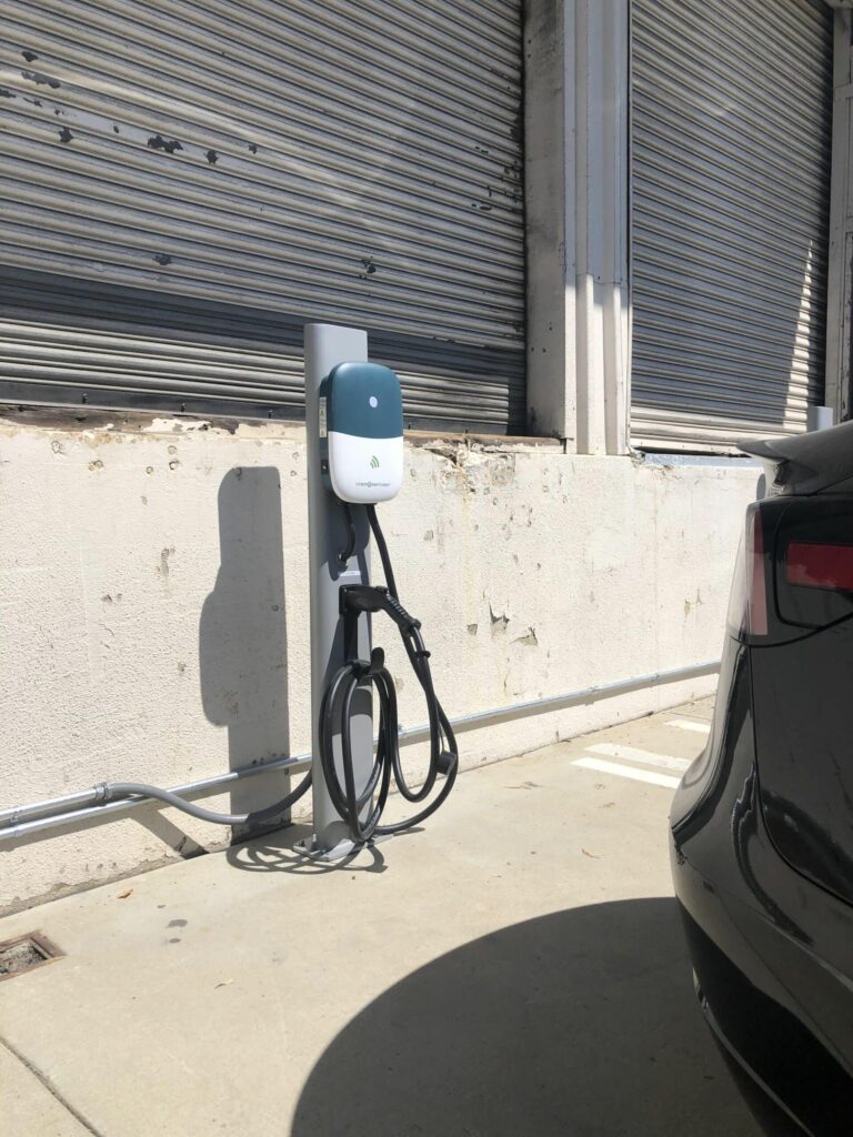 80A Commercial Dual EV Charging station, Dual CSE2 Level-2, RFID ...